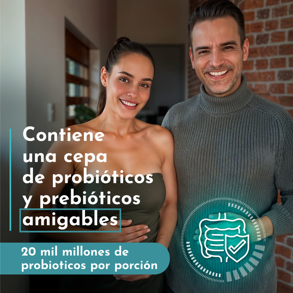 Happy Flora – fórmula integral de probióticos, prebióticos, magnesio y ...